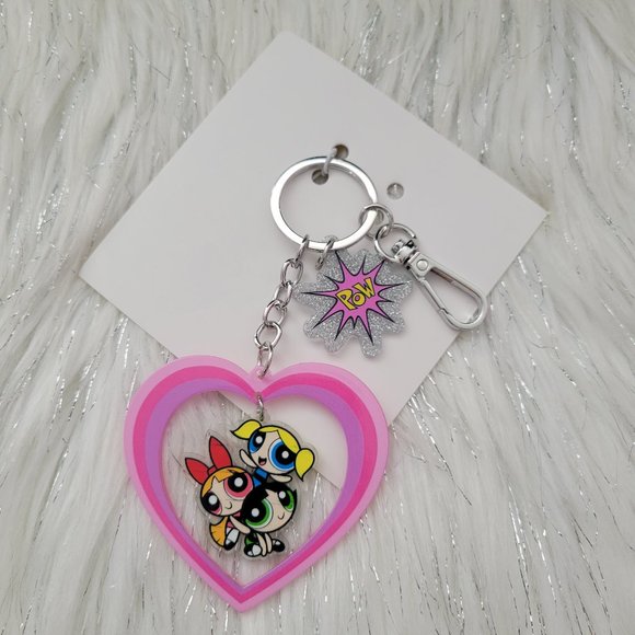 Cartoon Network | Accessories | Powerpuff Girls Keychain | Poshmark